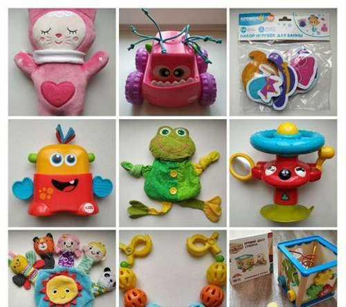 Игрушки Fisher price, ELC, Mapacha, Mothercare, др