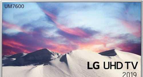 Телевизор LG 75UM7600 75" Smart 4K Ultra HD