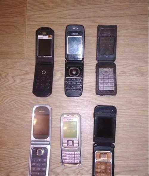 Неисправные сотовые телефоны Nokia