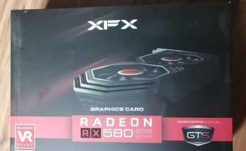 Видеокарта XFX Radeon RX 580 GTS XXX Edition 8.0 G