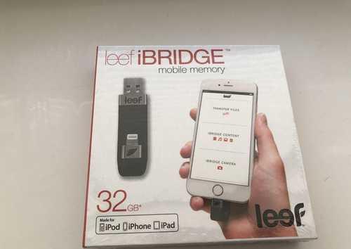 Флешка Leef iBridge 32 GB новая