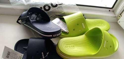 Шлепанцы Crocs р-р43,38 Crocband III Slide Новые