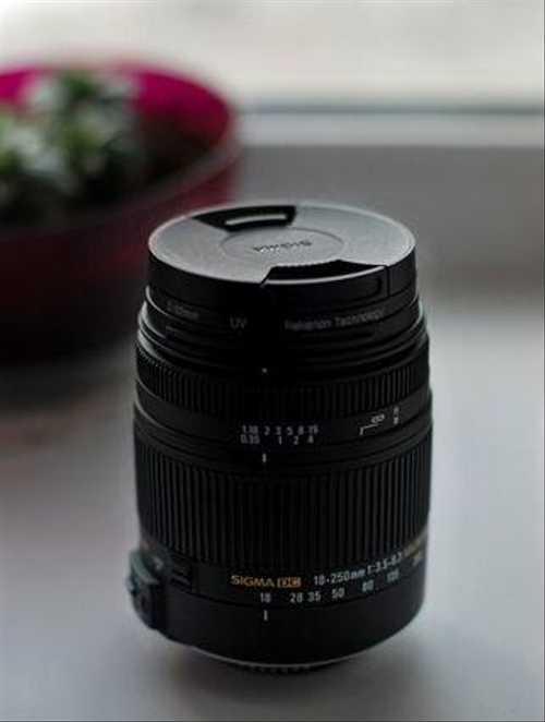 Объектив Sigma AF 18-250mm f/3.5-6.3 Nikon