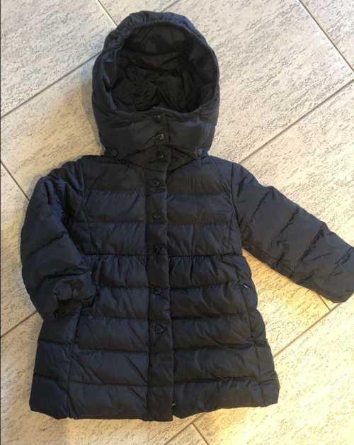 Пуховое пальто Moncler. Оригинал. 12/18 мес