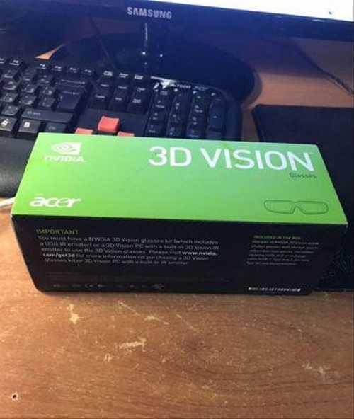 3d очки Nvidia 3d vision