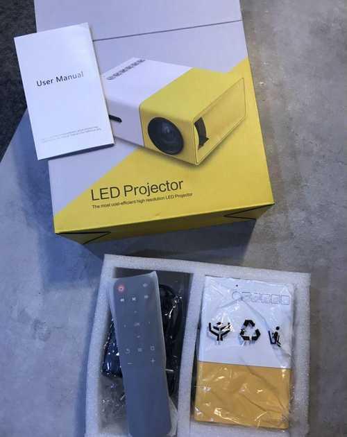 Мини проектор LED projector