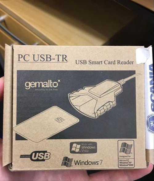 Gemalto USB Smart Card Reader (картридер) | Festima.Ru – частные объявления