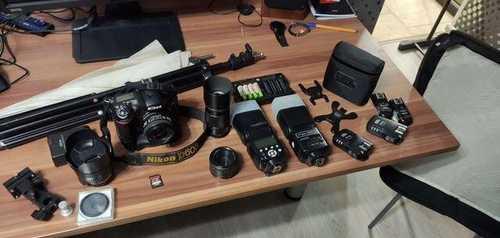 Камера Nikon D600 и комплект проф фотографа