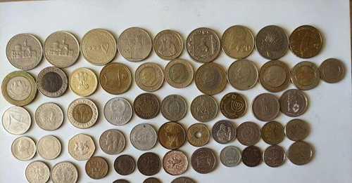 Европейские монеты, юбилейные и не юбилейные