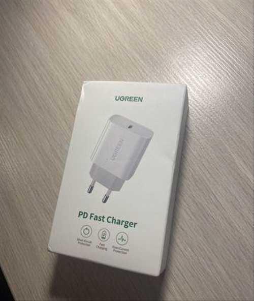 Блок питания 20w iPhone type c ugreen