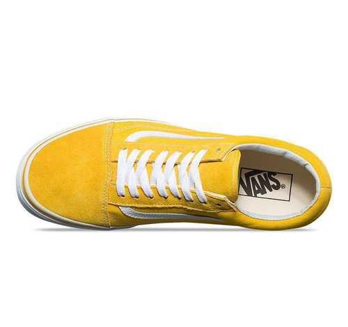 Vans old school yellow