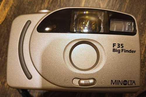 Пленочный фотоаппарат Minolta F35 Big Finder