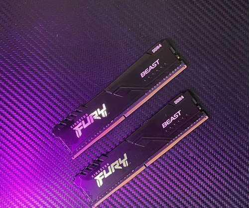 Оперативная память DDR4 16Gb 3600мгц