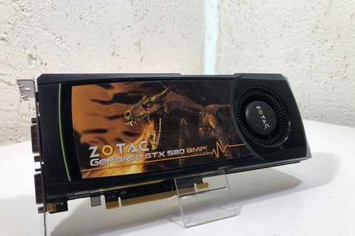 Видеокарта zotac GeForce GTX 580 1.5GB 384 bit