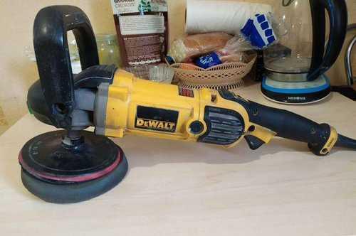 Полировальная машинка dewalt