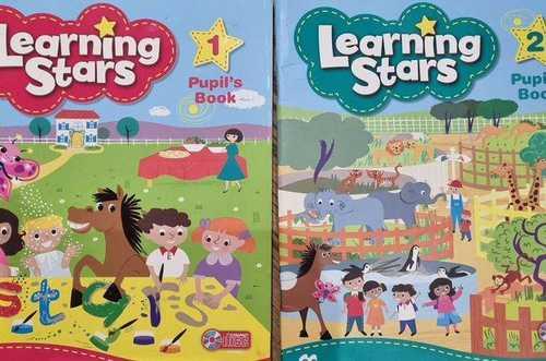 Learning stars 1, 2 учебники по английскому