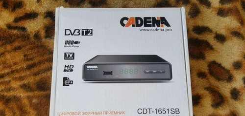 TV приставка Cadena cdt-1651sb