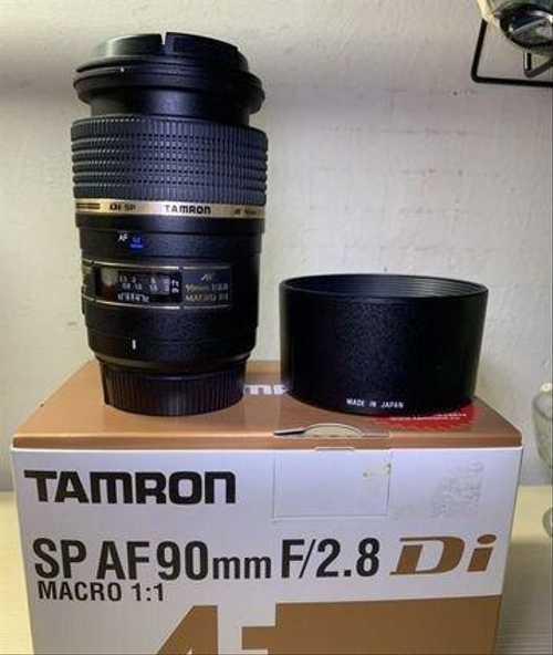 Объектив Tamron 90mm f/2.8 Macro Nikon F