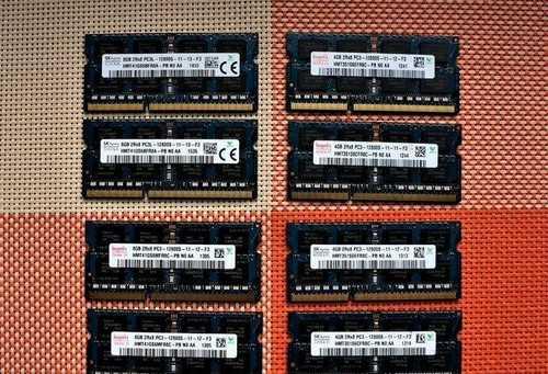 Оперативная память для ноутбука DDR3 4gb,8gb/Hynix