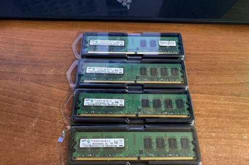 DDR2 Samsung 4x2GB 800MHz оригинальная