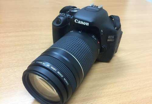 Фотоаппарат Canon D500 +Объектив 75- 300mm