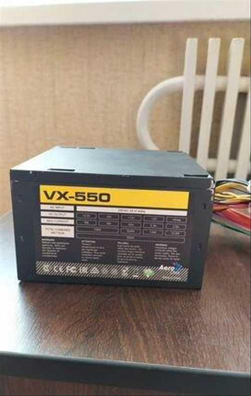 Блок питания AeroCool VX-550 550W