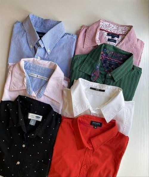 Блузки-рубашки(Escada,Ralph Lauren,Tommy Hilfiger