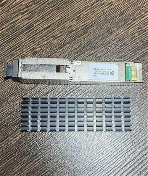 Gpon ONU stick 1.25/2.5GB с радиатором и патч-корд