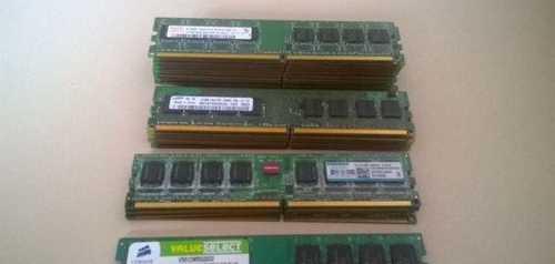 Память dimm PC2 DDR2 512 Mb модули памяти