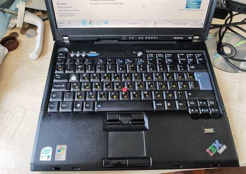 Ноутбук ibm lenovo thinkpad t60