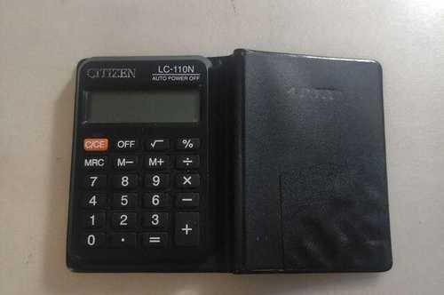Маленький калькулятор citizen lc-110N