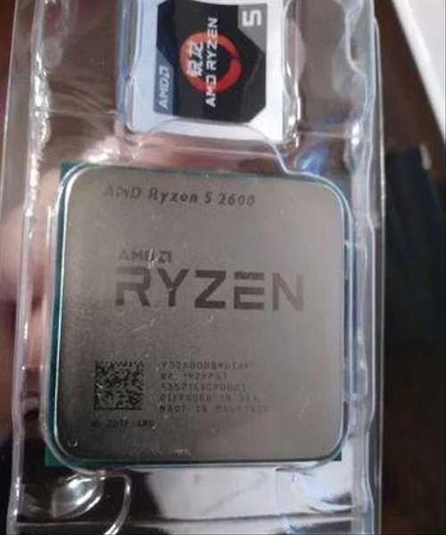 Процесор AMD Ryzen 5 2600 (YD2600BBM6IAF) tray