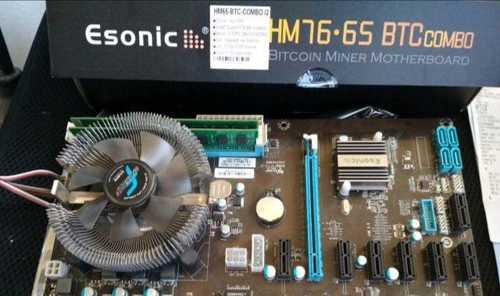 Esonic hm76 65 btc combo настройка bios