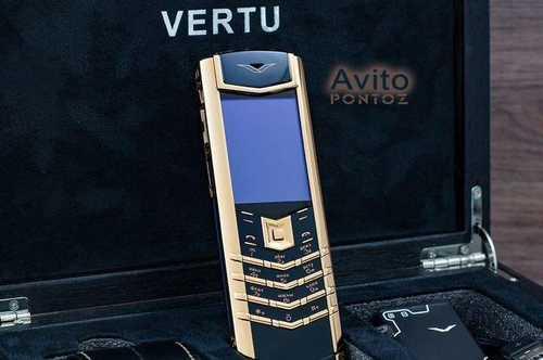 Vertu Signature Gold новый