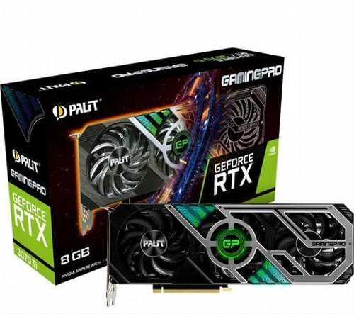 Видеокарта Palit RTX 3070TI GamingPro 8G LHR