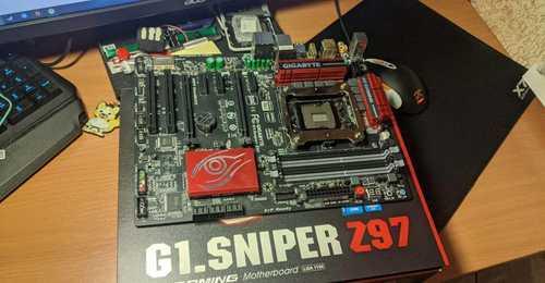 Материнская плата Gigabyte g1 sniper z97