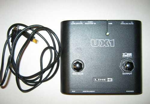 Line 6 UX1 с USB шнуром