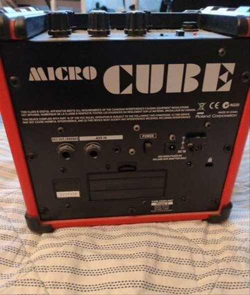 Комбоусилитель Roland Micro Cube