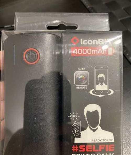 Внешний аккумулятор iconbit 4000 mAh selfie power
