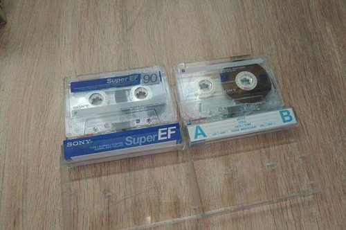 Аудиокассеты Sony Super EF
