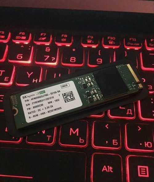 Ssd m2 nvme 256gb SK hynix