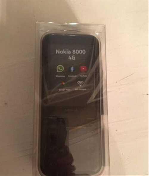 Nokia 8000 4g Нокиа новый | Festima.Ru - Мониторинг объявлений