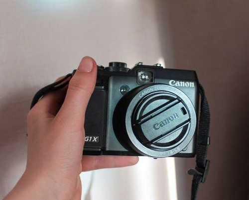 Компактный фотоаппарат canon g1x