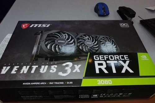 Видеокарта MSI GeForce RTX 3080 ventus 3X OC (RTX