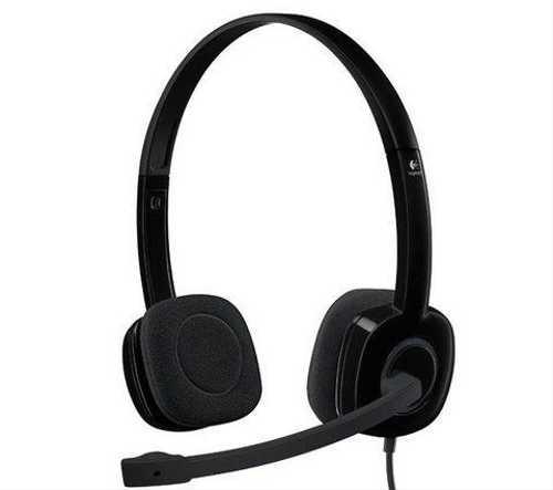 Гарнитура Logitech Headset H151 Stereo Black