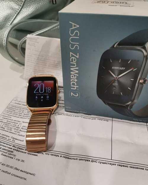 Часы asus zenwatch 2