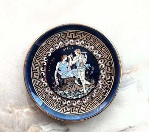 Тарелка из Греции декоративная сувенир