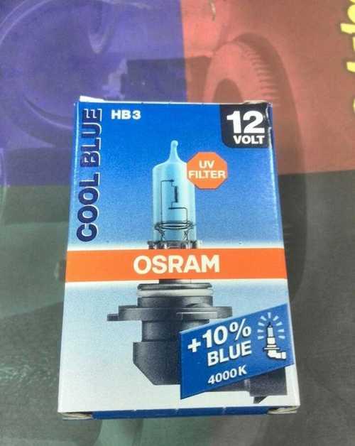 Продам лампы osram HB3 для дальнего света фар