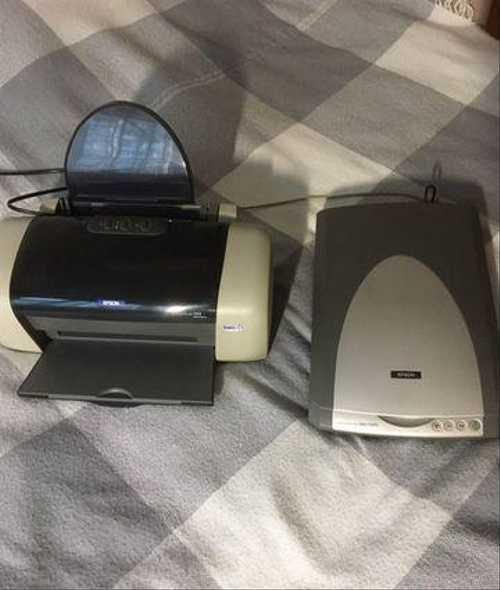 Принтер и сканер epson