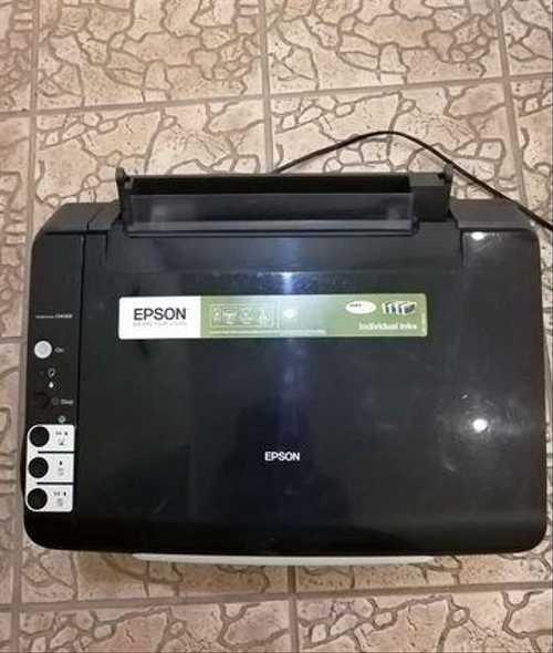 Цветной принтер Epson б/у